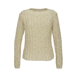 Madeleine Mode Madeleine Pullover Damen Gr&ouml;&szlig;e S/M perlwei&szlig;