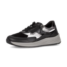 Gabor Sneaker Damen Gr&ouml;&szlig;e 40 schwarz / silber / wei&szlig; Sommerschuhe