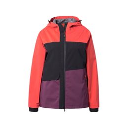 Ulla Popken Funktionsjacke Damen Gr&ouml;&szlig;e XXL/XXXL lila / dunkelrot / schwarz