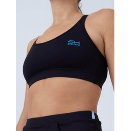 Sportkind BH 'Crossed Straps' M&auml;dchen Gr&ouml;&szlig;e 158 schwarz