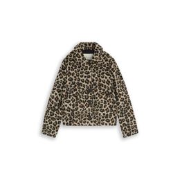 Tom Tailor Between-Season Jacket female size XS Beige / Camel / Black