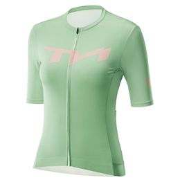 Rockbros Sportsweatshirt 'Damen kurzarm Fahrradtrikot' Damen Gr&ouml;&szlig;e M hellgr&uuml;n