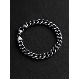 Reytel Armband 'CRUMPLED' Herren Gr&ouml;&szlig;e 17 cm silber