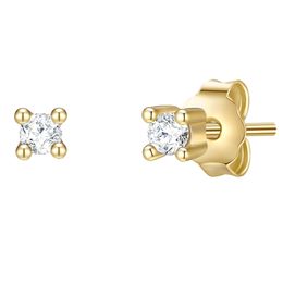 Glanzst&uuml;cke M&uuml;nchen Glanzst&uuml;cke M&uuml;nchen Ohrstecker Damen Gr&ouml;&szlig;e One Size goldgelb / transparent