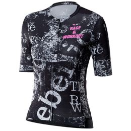 Rockbros Sportsweatshirt 'Damen kurzarm Fahrradtrikot' Damen Gr&ouml;&szlig;e M schwarz