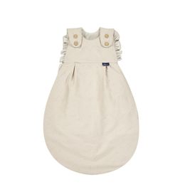 Alvi Schlafsack Gr&ouml;&szlig;e 68/74 hellbeige / dunkelbeige