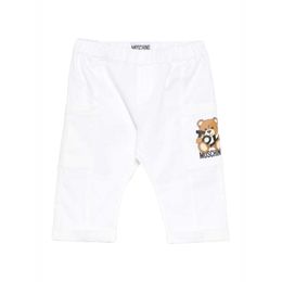 Moschino Hose 'Pantalone bianco per neonato' Jungen Gr&ouml;&szlig;e 92 wei&szlig;
