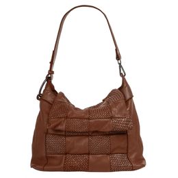 Samantha Look Schultertasche Damen Gr&ouml;&szlig;e One Size cognac