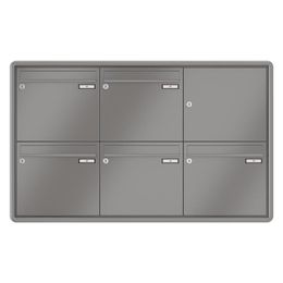 Renz RS3000 Unterputz Briefkastenanlage 5-fach 12 L RAL7016