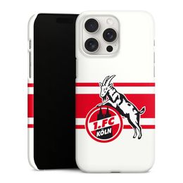 DeinDesign iPhone 15 Pro Max Handy Premium Case Smartphone Handyh&uuml;lle Schutzh&uuml;lle gl&auml;nzend Effzeh 1. Fc K&ouml;ln Official Licensed Product Premium Case