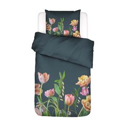 Essenza Duvet Cover 'Eloise' male size 200x200 + 2x 80x80 cm Dark green / Mixed colors