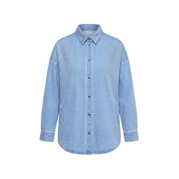 Ulla Popken Bluse Damen Gr&ouml;&szlig;e L/XL blau
