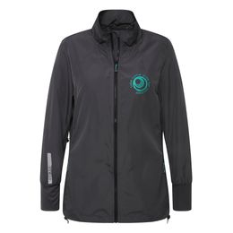 Ulla Popken Funktionsjacke Damen Gr&ouml;&szlig;e XL/XXL aqua / grau / schwarz