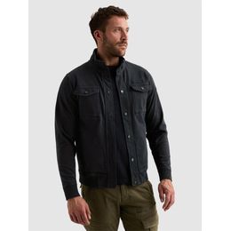 PME-Legend Pme Legend &Uuml;bergangsjacke 'Cargo sweat jacket with zipper closure' Herren Gr&ouml;&szlig;e M dunkelblau Sommerjacke