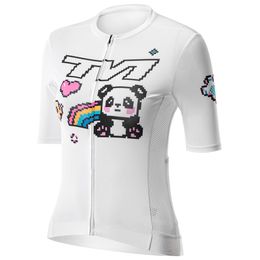 Rockbros Sportsweatshirt 'Damen kurzarm Fahrradtrikot' Damen Gr&ouml;&szlig;e L wei&szlig;meliert