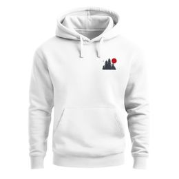 Neverless Sweatshirt 'Waldkette Badge' male size XL White