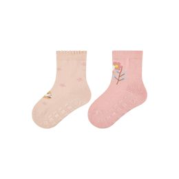 Sterntaler Socken M&auml;dchen Gr&ouml;&szlig;e 26 mischfarben / rosa
