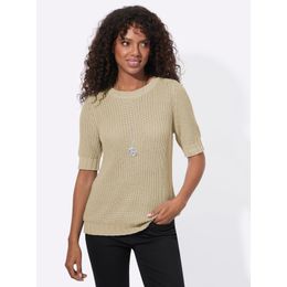 Kurzarmpullover
