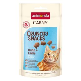 animonda Carny Crunchy Snacks Huhn+Lachs 10x50 g