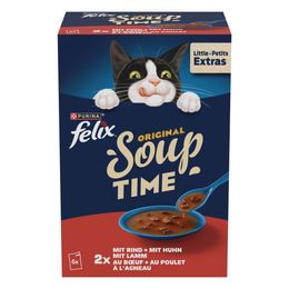 FELIX Soup Geschmacksvielfalt vom Land mit Rind, Huhn und Lamm 8x6x48g