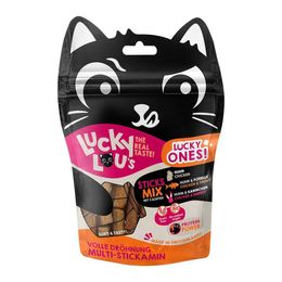 Lucky Lou Lucky Ones Sticks Mixpaket Katzensnacks getreidefrei 4x50g