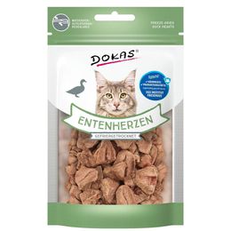 Dokas Entenherzen Katzensnacks gefriergetrocknet 6x15g
