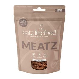 Catz Finefood Meatz N&deg;9 Hirsch Katzensnacks getreidefrei 8x45g