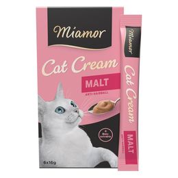 Miamor Cat Cream Malt Katzensnacks ohne Zuckerzusatz 24x15g