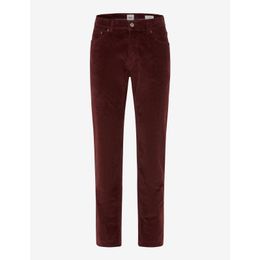 Brax Herren Cordhose Style COOPER MERLOT, dunkelrot, Gr. 48/32