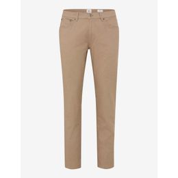 Brax Herren Five-Pocket-Hose Style CHUCK CANVAS, hellbraun, Gr. 30/32