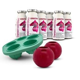 SmoothieDog Sensitivo (Pferd) 6x 250 ml + Schleckball 2 St&uuml;ck