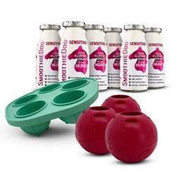 SmoothieDog Sensitivo (Pferd) 6x 250 ml + Schleckball 3 St&uuml;ck