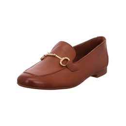 Paul Green Moccasins 'Slipper Damen 2596-235 Echtleder in braun' female size 40.5 Brown