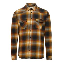 Blend Hemd Herren Gr&ouml;&szlig;e L orange / rot / schwarz / wei&szlig;