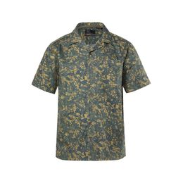 JP1880 Button Up Shirt male size 5XL Dark beige / Reed / Dark green