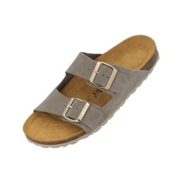 Palado Pantolette 'Palado Korfu Suede Premium Leather' Damen Gr&ouml;&szlig;e 36 grau
