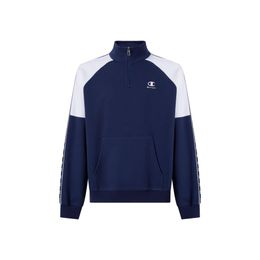 Champion Sweatshirt Herren Gr&ouml;&szlig;e L navy / wei&szlig;