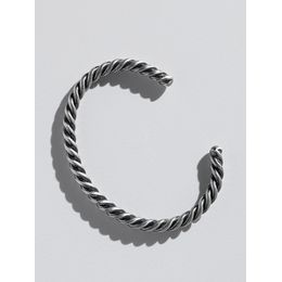 Reytel Armband 'TWIST' Herren Gr&ouml;&szlig;e 22 cm silber