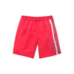 Chiemsee Badeshorts Herren Gr&ouml;&szlig;e XL grau / rot / wei&szlig;