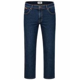 Wrangler Jeans 'Wrangler Texas Herren-Stretchjeans Regular Fit Authentic Straight W12133009 Darkstone' Herren Gr&ouml;&szlig;e 30 dunkelblau