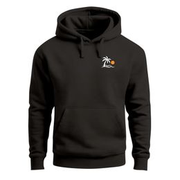 Neverless Sweatshirt 'Palme' male size XXXL Black