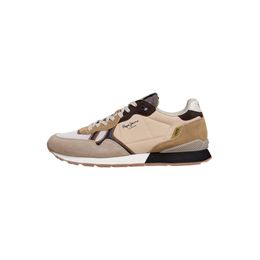 Pepe Jeans Sneakers 'Brit Back' male size 42 Beige / Brown