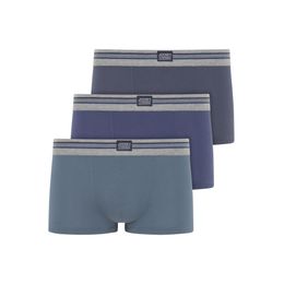 Jockey Boxershorts 'Cotton Stretch Short Trunk - 3 Pack' Herren Gr&ouml;&szlig;e XXL grau