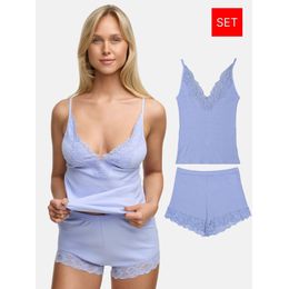 Tazzio Shorty 'F909' Damen Gr&ouml;&szlig;e L blau Sommerkleid
