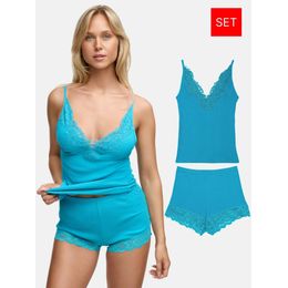 Tazzio Shorty 'F909' Damen Gr&ouml;&szlig;e XS t&uuml;rkis Sommerkleid