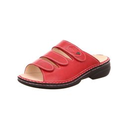 Finn Comfort Mules 'Pantolette Damen 02554 604420 Echtleder in rot' female size 40 Red