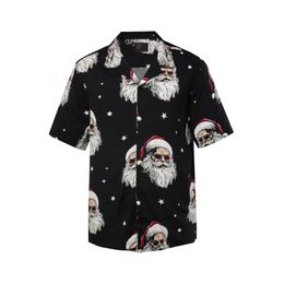 JP1880 Button Up Shirt male size 7XL Red / Black / natural white