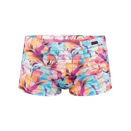 Olaf Benz Boxer ' RED2559 Minipants ' Herren Gr&ouml;&szlig;e L t&uuml;rkis / orange / pink