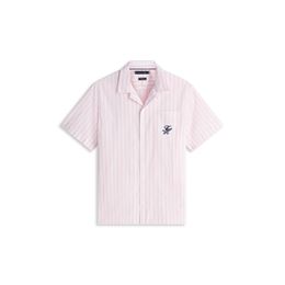 Tommy Hilfiger Button Up Shirt male size XL Light pink / White
