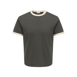Only & Sons Only & Sons T-Shirt 'ONSWillo' Herren Gr&ouml;&szlig;e XL dunkelgr&uuml;n